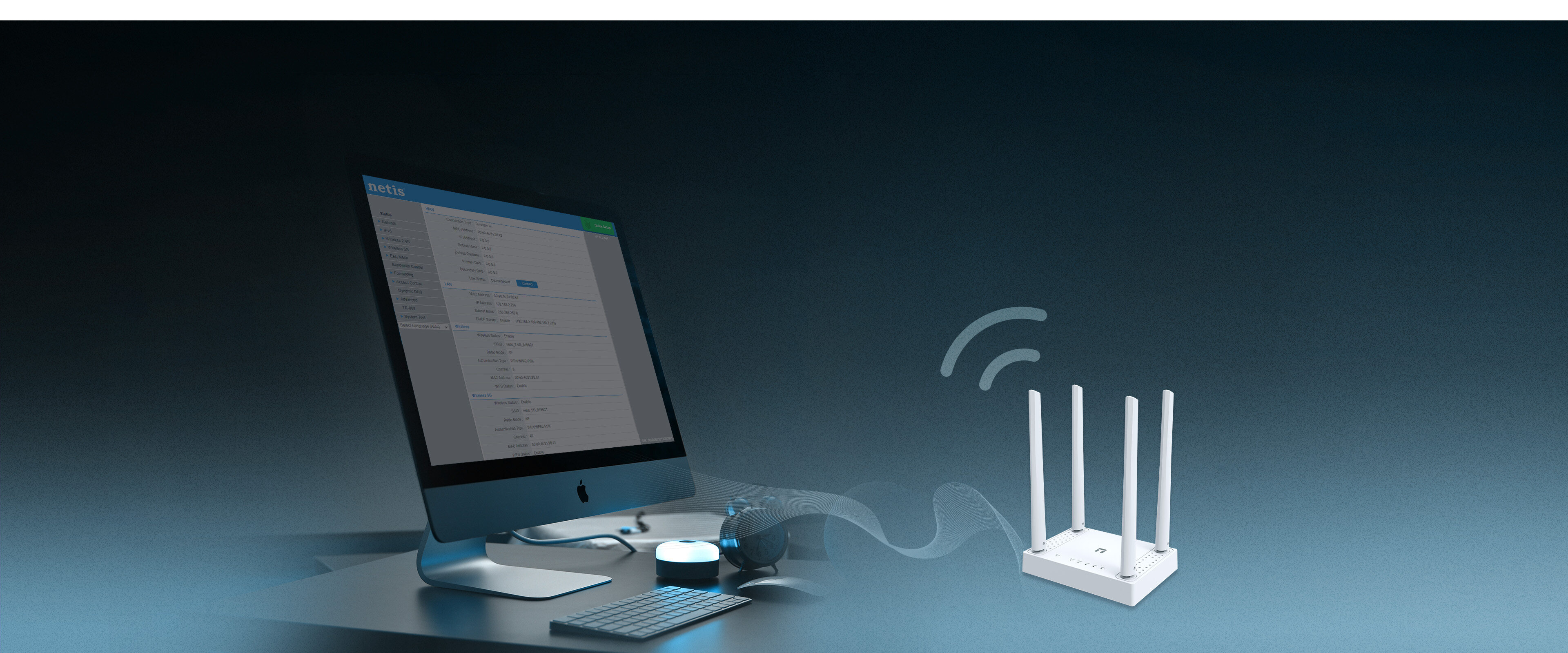 W4 | 300Mbps Multi-Mode Wireless Router