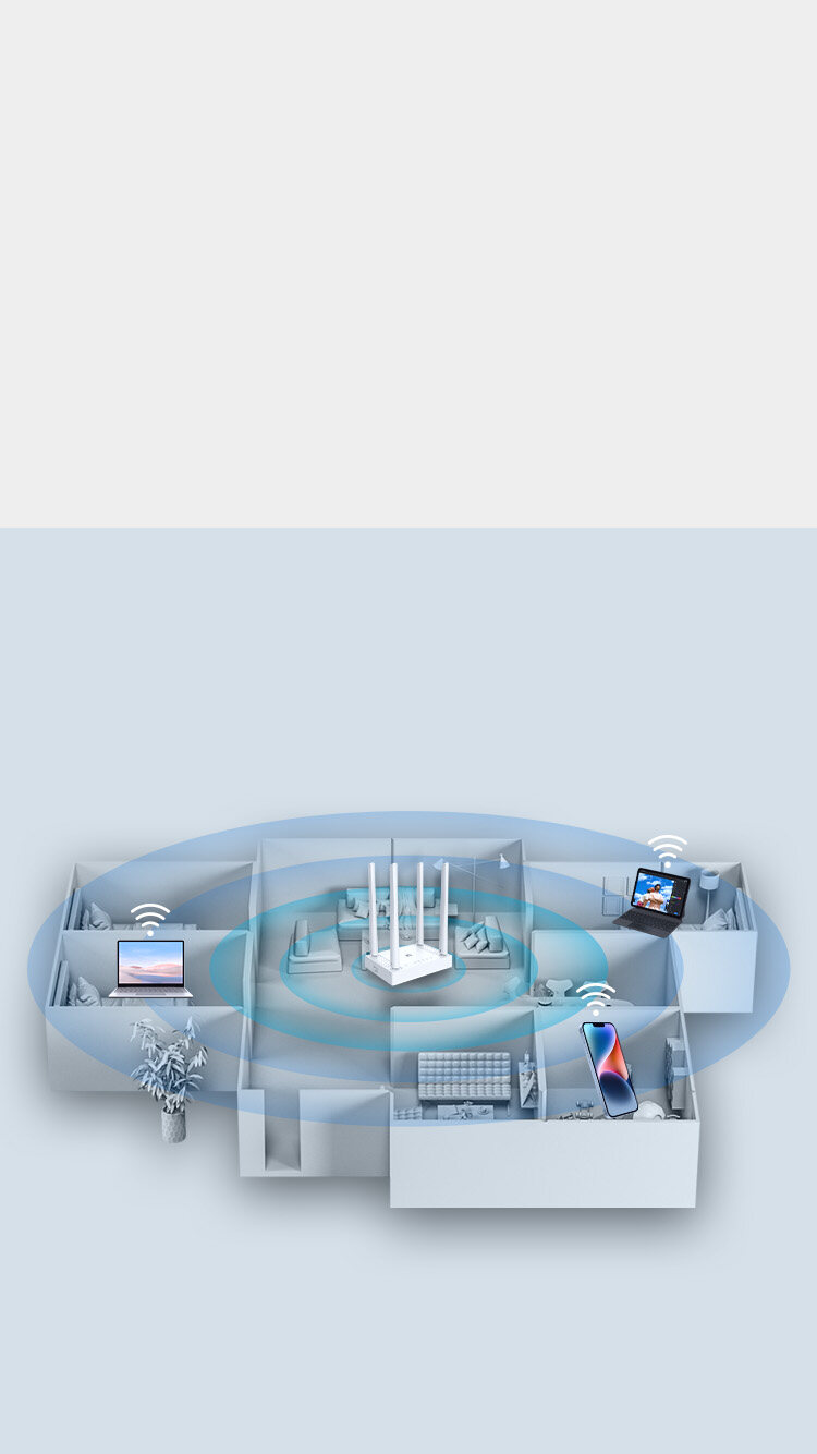W4 | 300Mbps Multi-Mode Wireless Router